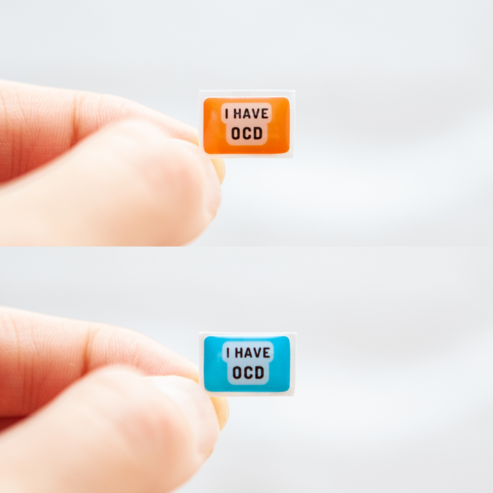 Pride flag sticker for your name badge! badgie.co – Badgie